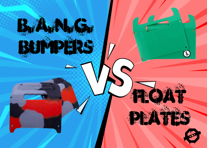 B.A.N.G Bumpers vs. Float Plates – One Stop Board Shop